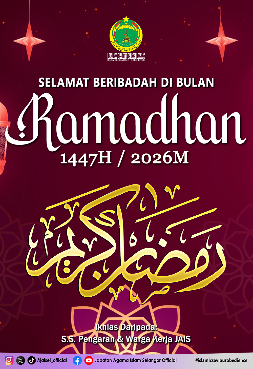 Portal Rasmi Jabatan Agama Islam Selangor – ISLAMIC.SAVIOUR.OBEDIENCE